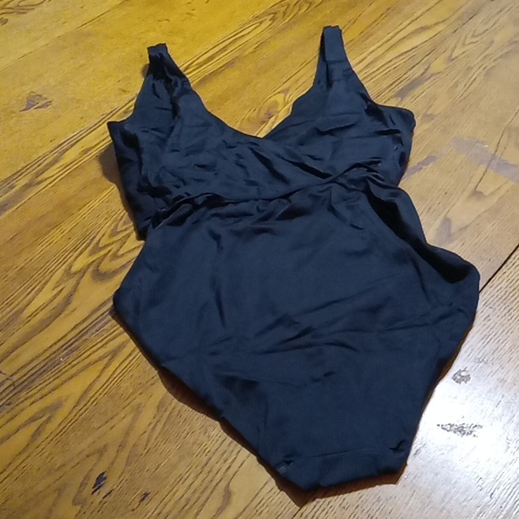 Andie | Swim | Andie Bathing Suit Medium Black Belmar One Piece ...